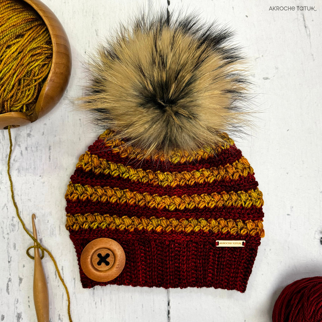 Patron au crochet - Trio Himalaya (tuque, foulard et mitaines ...