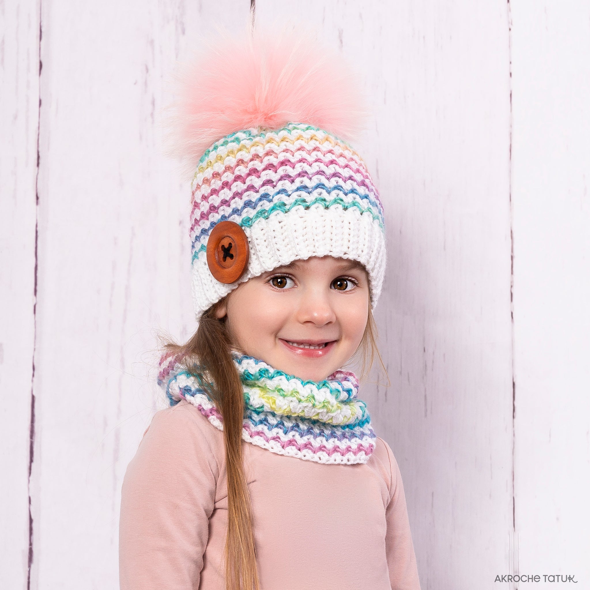 Patron au crochet - Hudson (tuque et cache-cou) – AkrocheTatuk