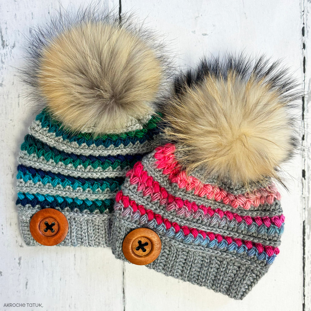 Patron au crochet - Trio Himalaya (tuque, foulard et mitaines ...